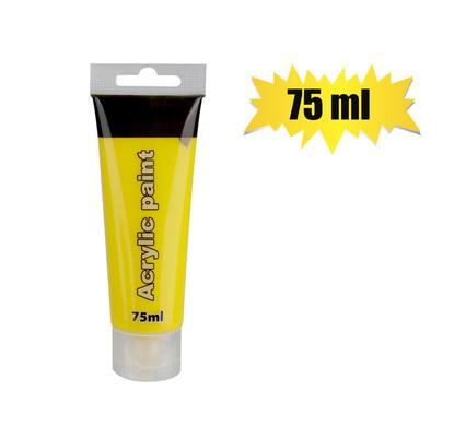 Heneck Sacks - Stationery - Art+Craft Paint Acrylic Tube 75Ml Yellow