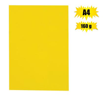 Heneck Sacks - Stationery - Art+Craft Board A4 160G Sheet Yellow Br